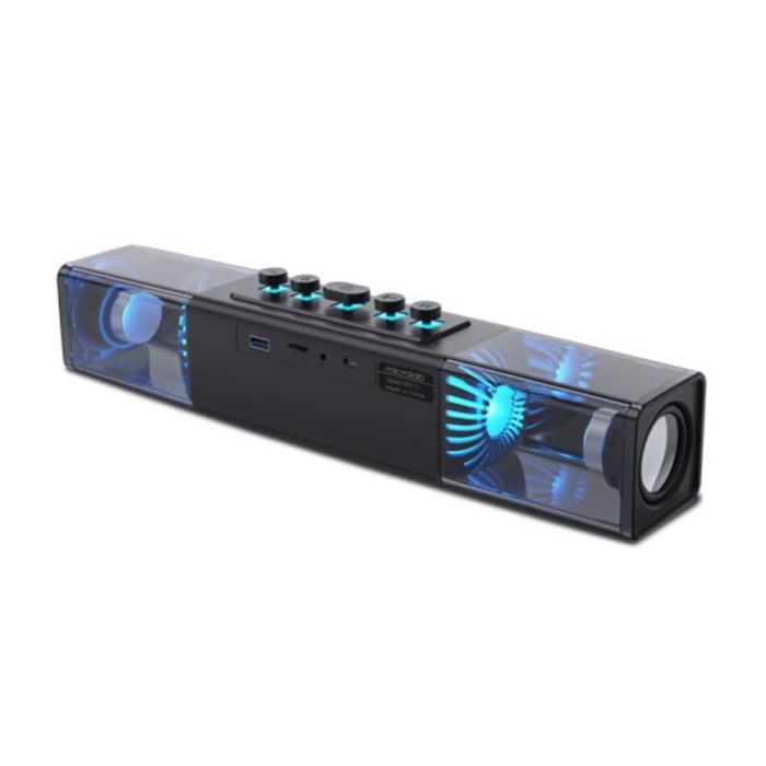 Microlab MS213C Bluetooth speaker soundbar 2x15W, USB, SD, AUX, LED/black