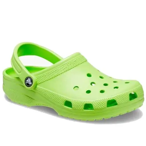 Crocs Unisex sandale Classic, Svetlozelene