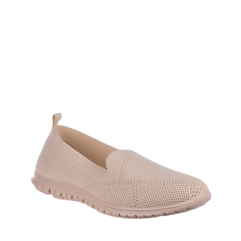 COMFORT BY ELLY SHOES Ženske espadrile N76215, Crne