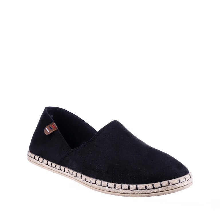 LUSSO Ženske espadrile N74024, Crne