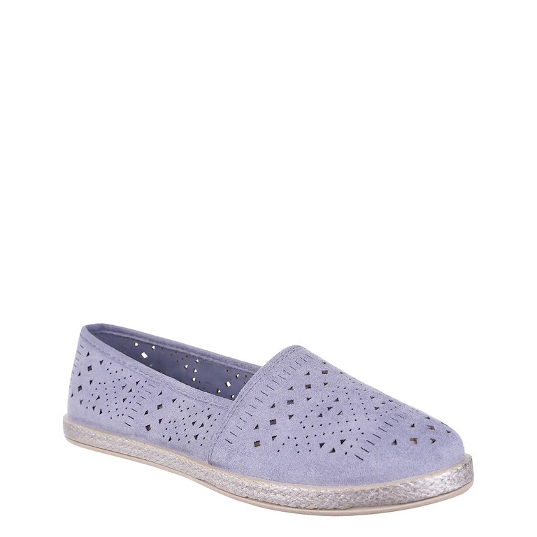 ELLY SHOES Ženske espadrile N69373, Ljubičaste