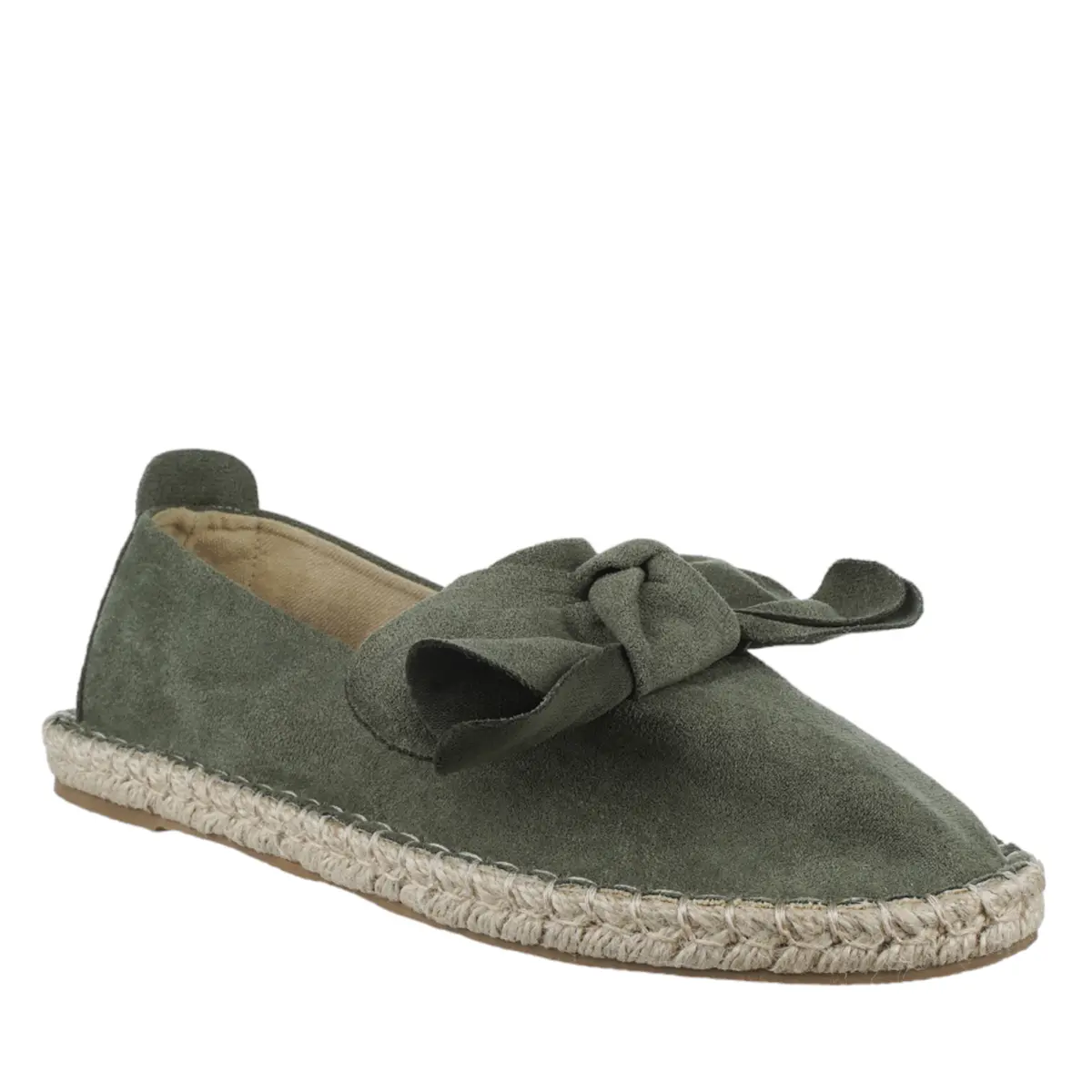 LUSSO Ženske espadrile N80457, Maslinaste