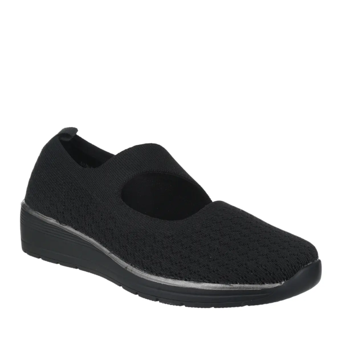 COMFORT BY LUSSO Ženske espadrile N78627, Crne