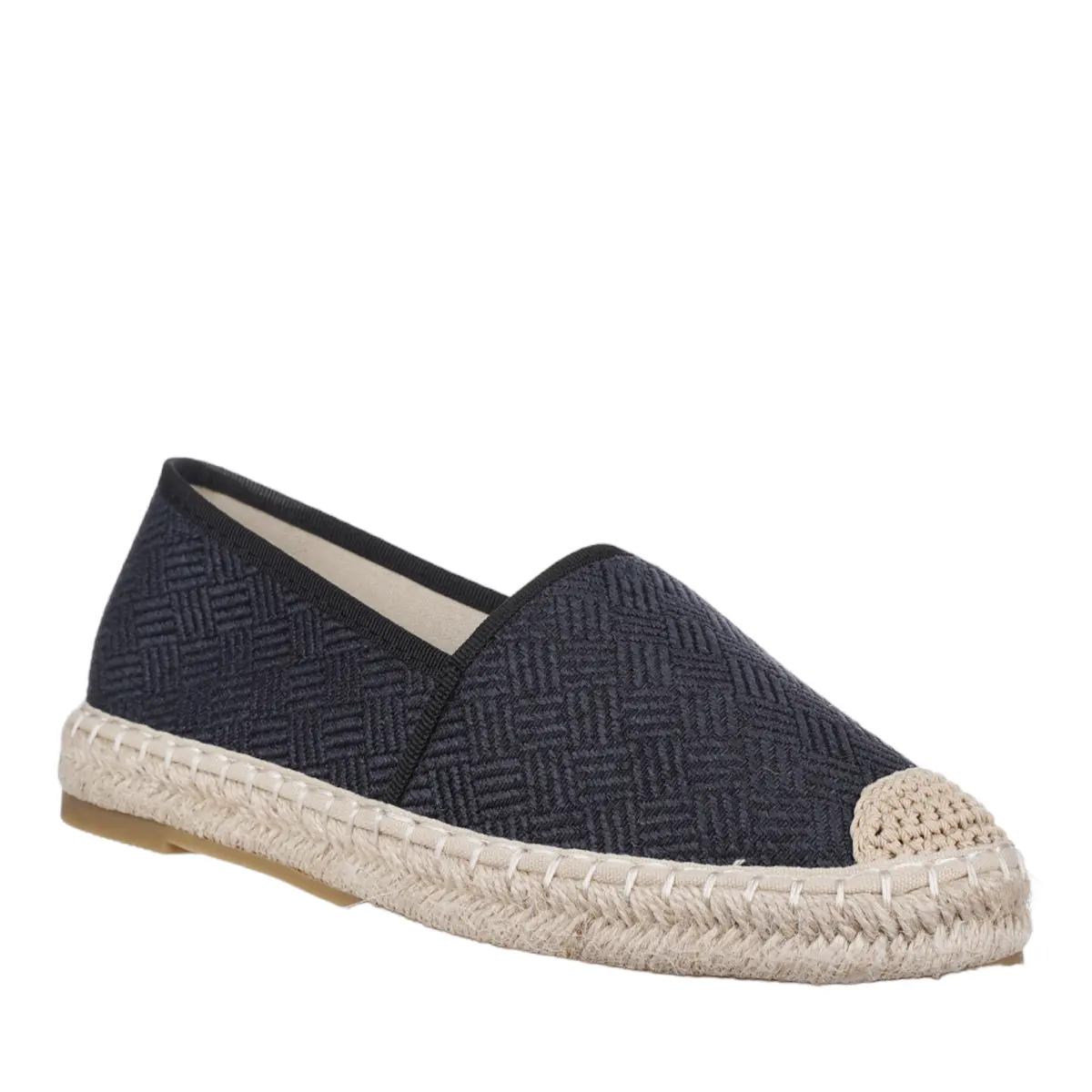 LUSSO Ženske espadrile N78665, Crne