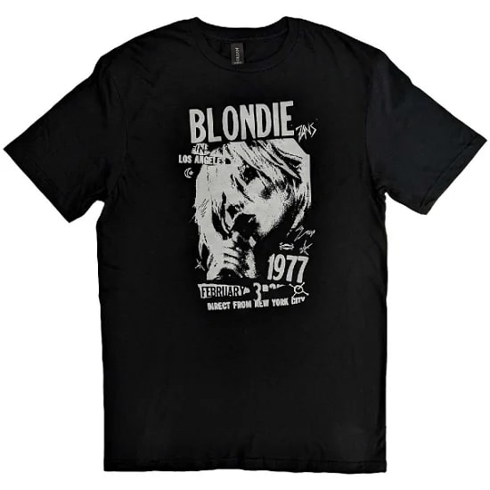 Blondie_1977 Vintage_Uni_BL_TS: L