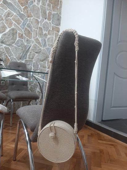 Zara pletena torbica