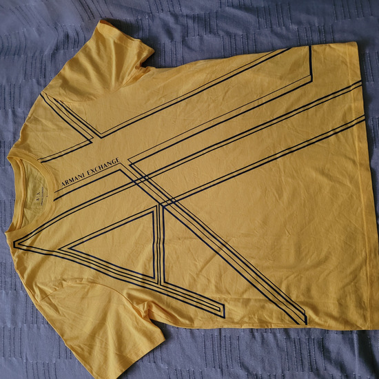 Žuta majica ARMANI EXCHANGE /vel L