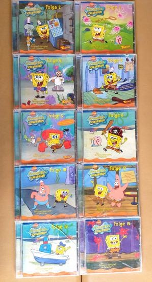 Sponge Bob na nemačkom Bob crtani CD 10kom
