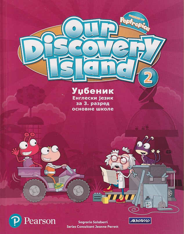 OUR DISCOVERY ISLAND 2 – UDŽBENIK engleskog za 3. razred osnovne škole (Novi Logos) NOVO