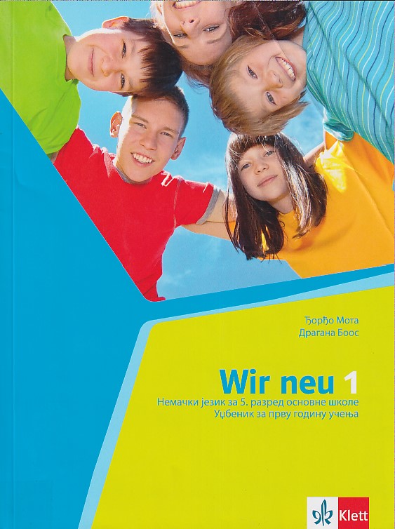 WIR NEU 1 – UDŽBENIK nemačkog jezika za 5. razred osnovne škole (Klett)