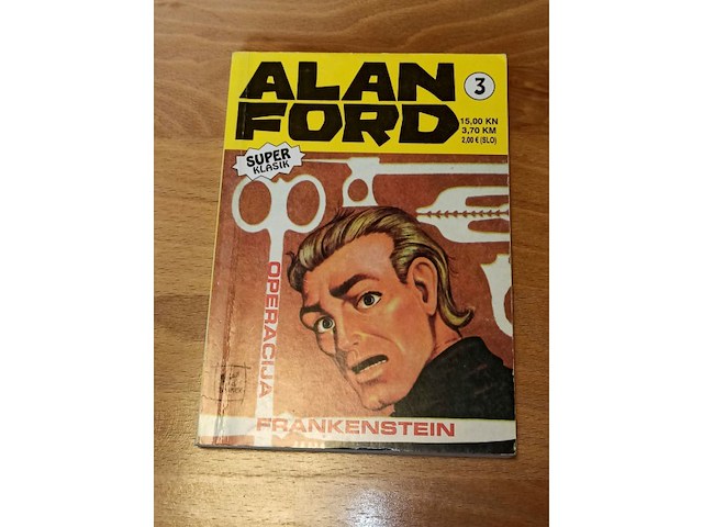 Alan Ford Zlatni klasik 3 - Operacija Frankenstein
