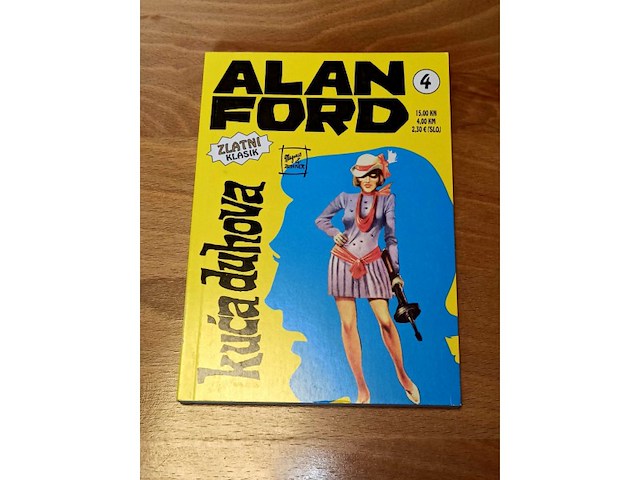 Alan Ford zlatni klasik 4 - Kuća duhova