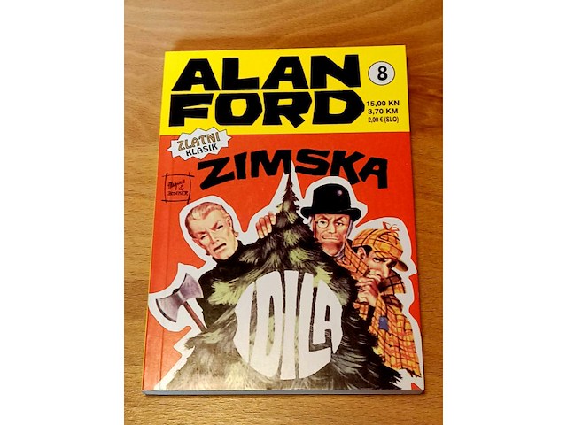 Alan Ford Zlatni Klasik 8 - Zimska idila (NIJE PIRAT)