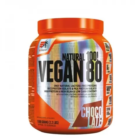 Vegan 80 protein 1kg – ExtriFit