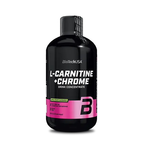 L-carnitine+chrome 0,5L – BioTech USA
