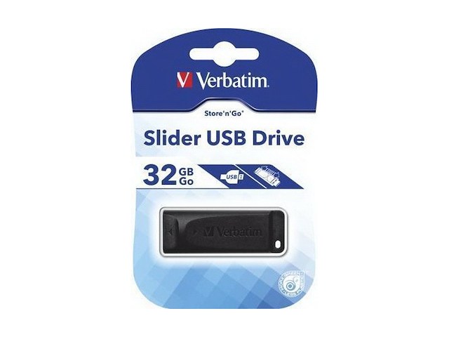 USB flash Verbatim Slider 32GB
