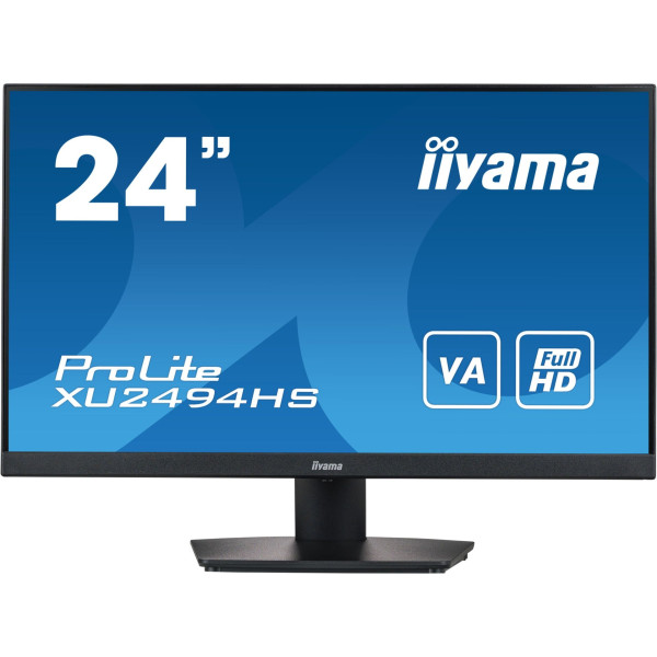 Monitor TFT 24inc/60,5cm (1920x1080) iiyama ProLite XU2494HS-B2 16:9 4ms HDMI DisplayPort VESA