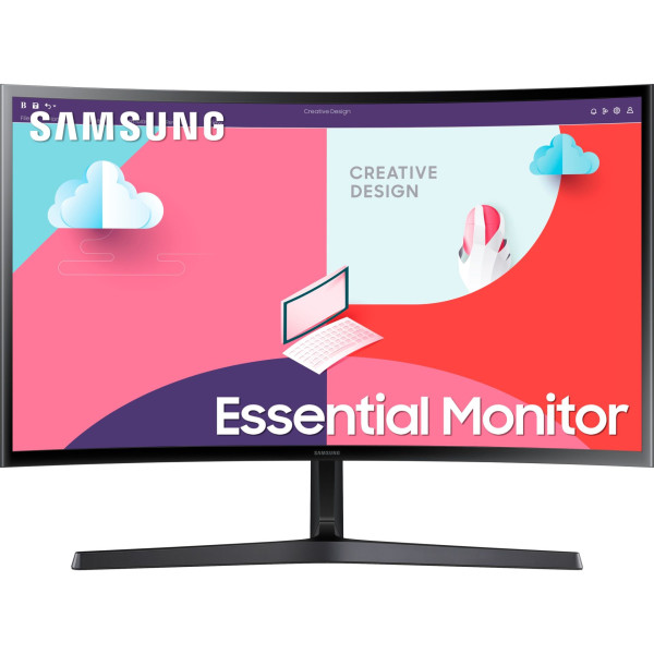 Monitor Samsung S24C366EAU 61cm/24inca (1920x1080) Curved 16:9 4ms 75Hz HDMI VGA VESA Full HD Black