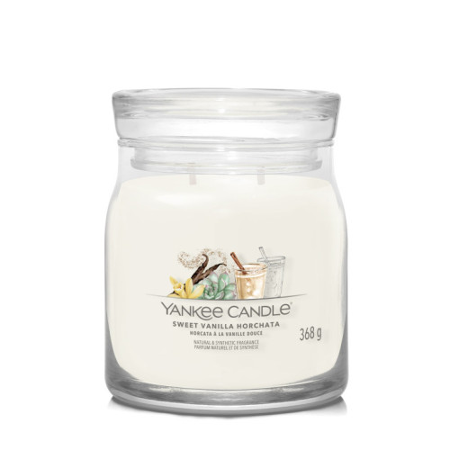 Sweet Vanilla Horchata Signature mirisna sveća - velika tegla (vanila, narandža, jasmin, sandalovina...)