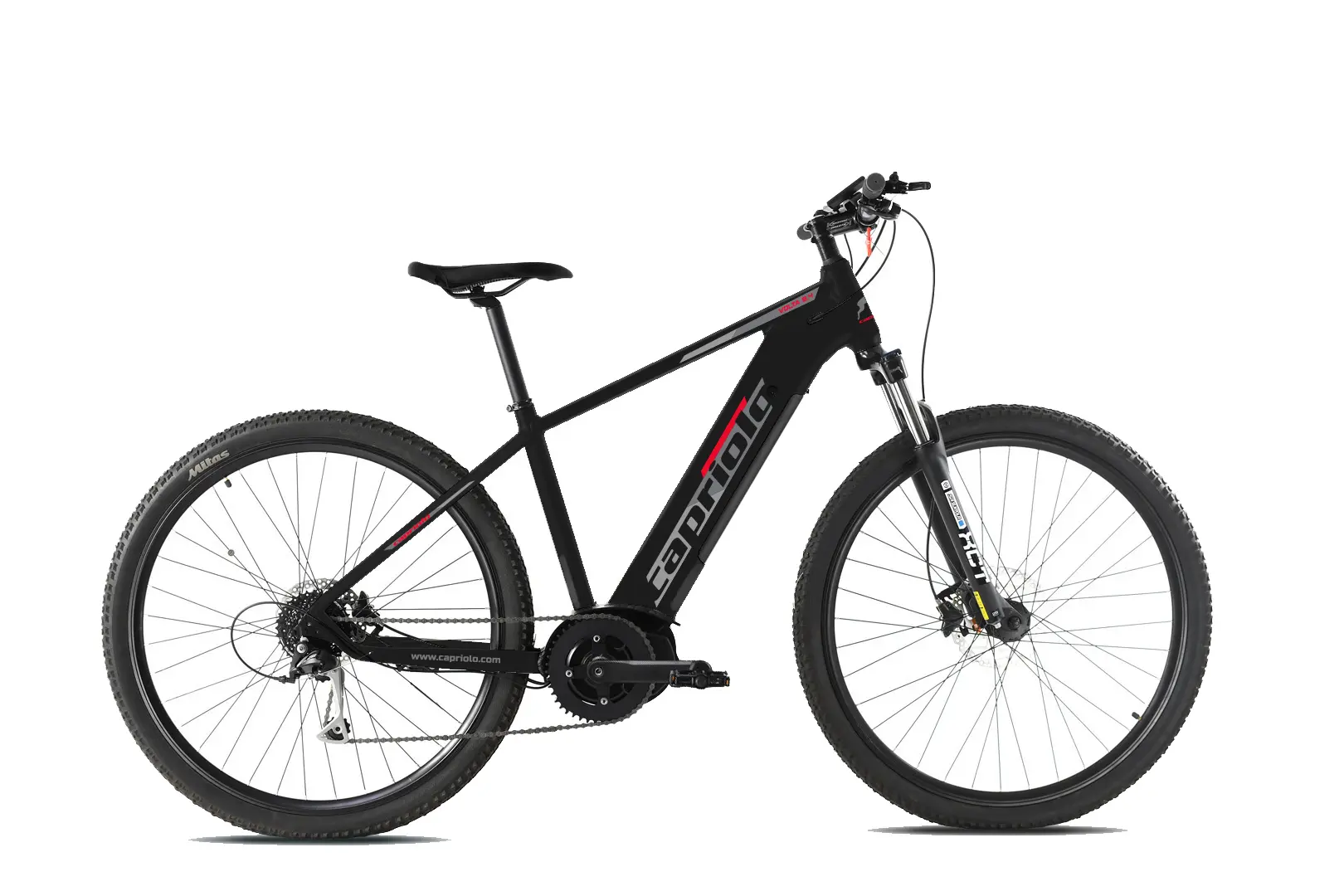 Capriolo E-Bike Volta 9.4, 18"/29", Crno-crveni