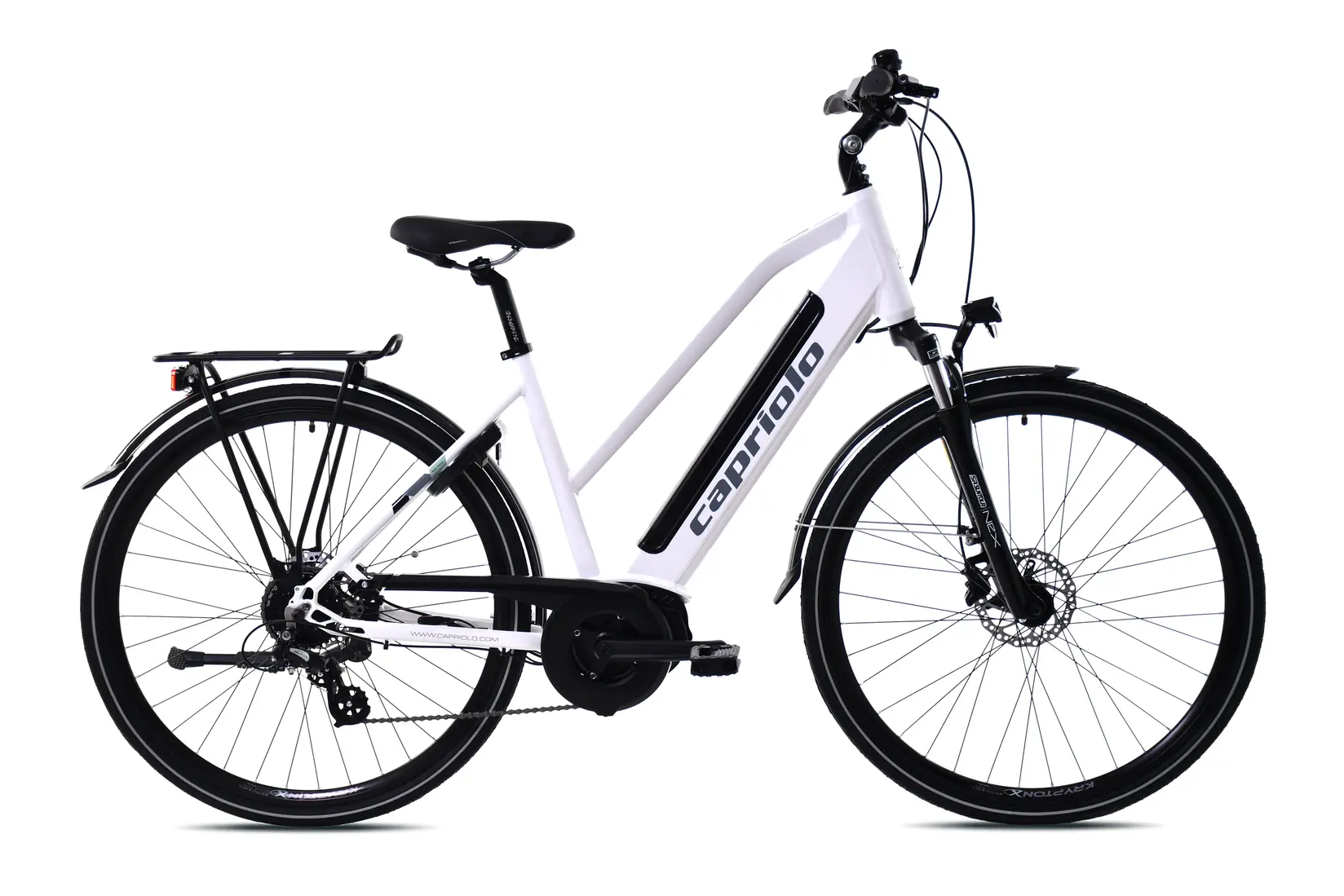 Capriolo E-Bike ECO 700.3 Lady, 480mm/28", Beli