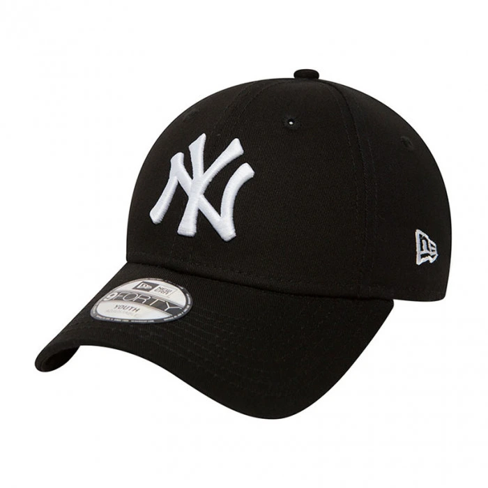 New York Yankees New Era 9FORTY League Essential Youth kačket Black (10879076)