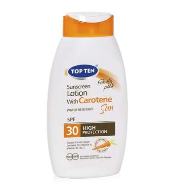 Top Ten Sun Caroten Family SPF 30 400 ml