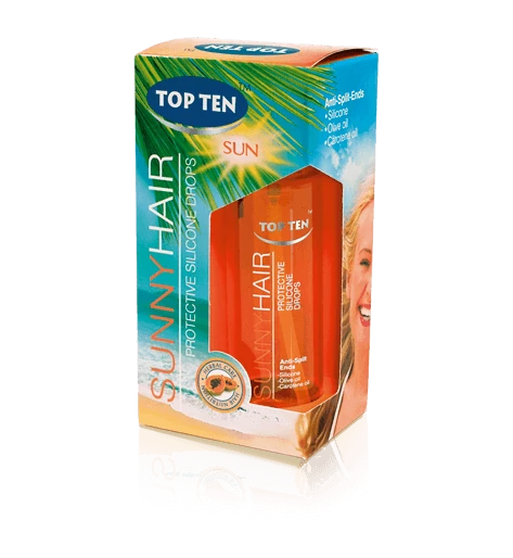 Top Ten Sunny Hair Zaštitne silikonske kapi 60 ml