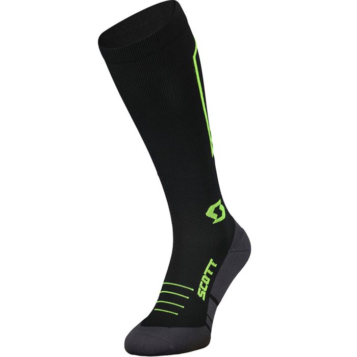 ČARAPE SCOTT RC COMPRESSION black-safety yellow