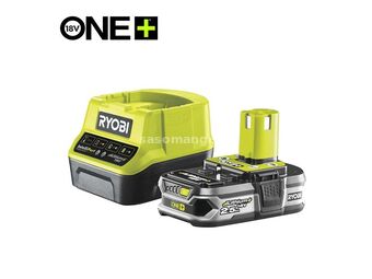 RYOBI Set/ baterija 18V 2/5Ah + punjač ONE+ 18V RC18120-125