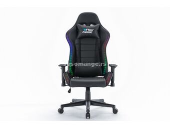 ePlayGame Gejmerska stolica RGB HC-2792 /crna