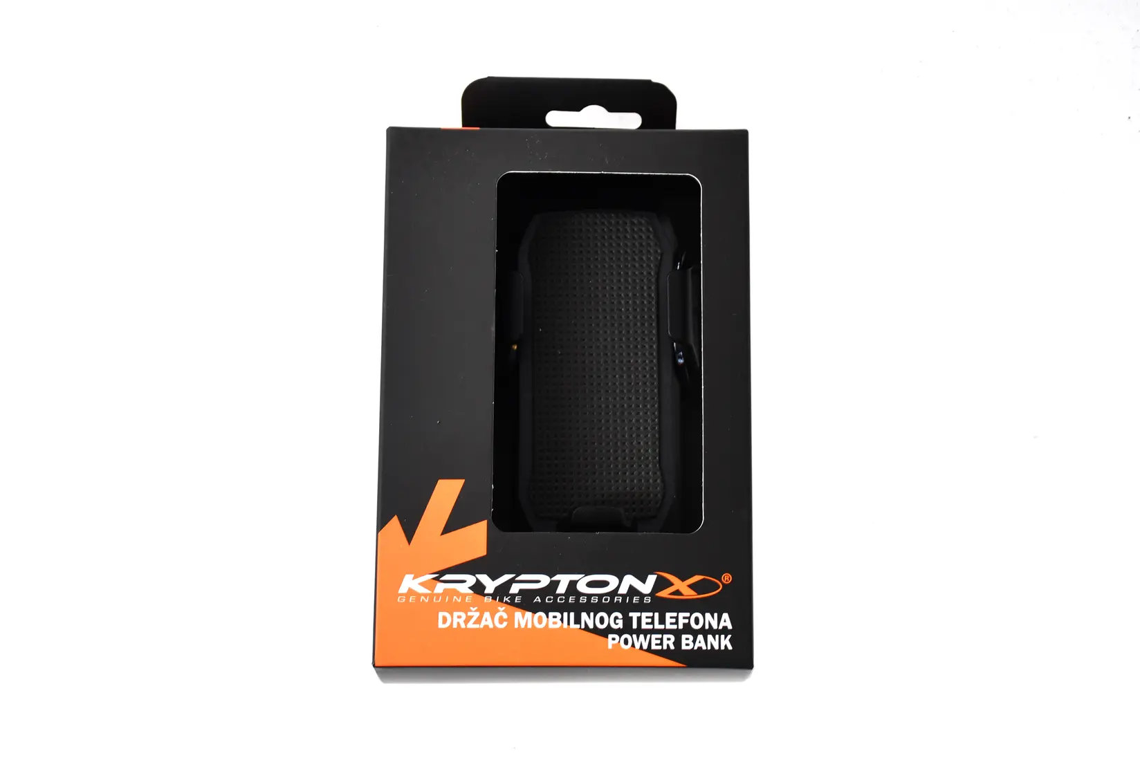 KryptonX Držač mobilnog telefona za bicikl + prednje svetlo