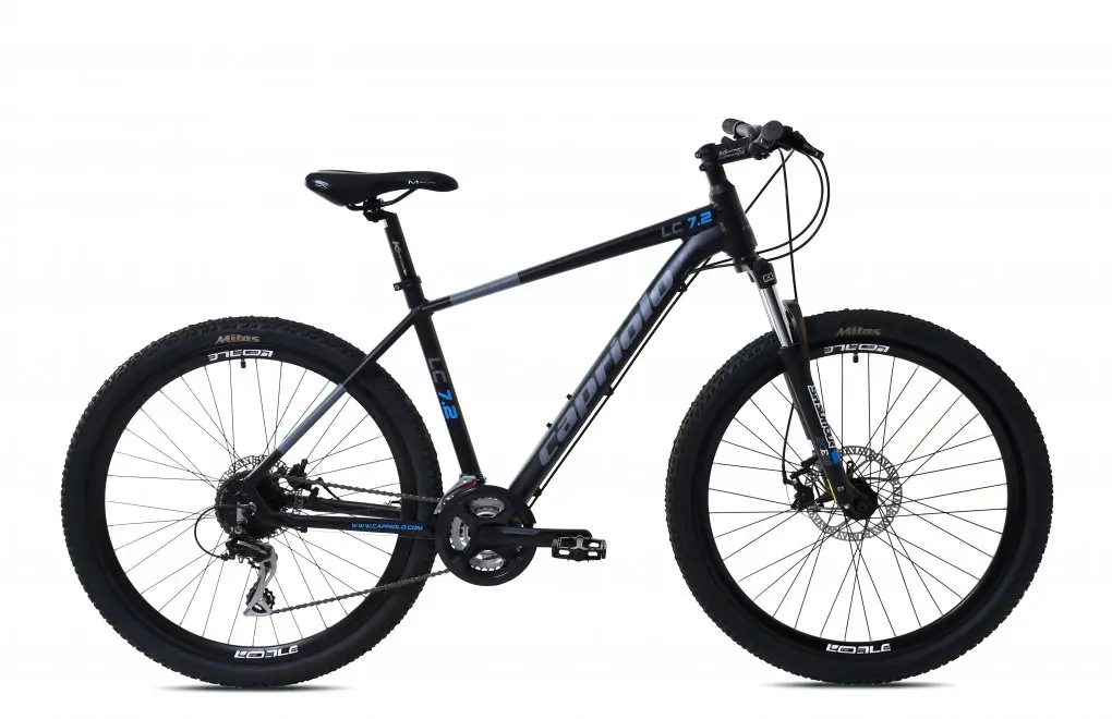 Capriolo LC 24AL Muški bicikl, 17"/27.5", Crni