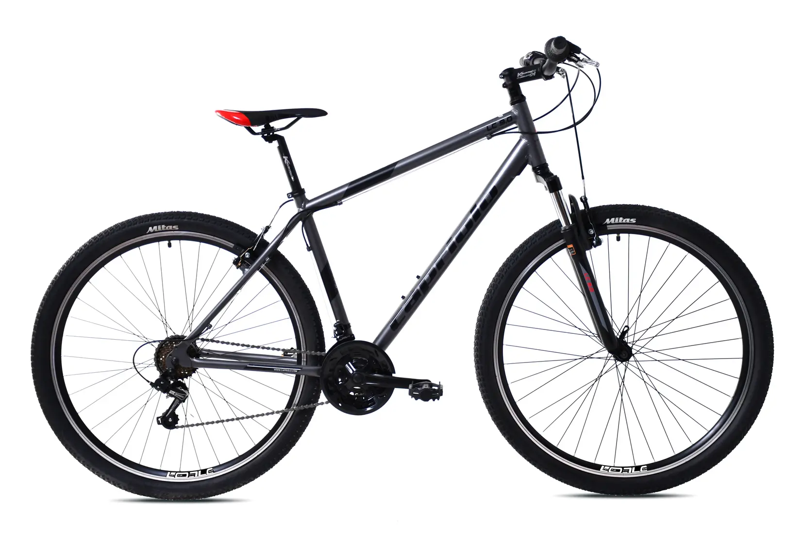 Capriolo LC 9.0 FS Muški bicikl, 21/29", Sivo-crni