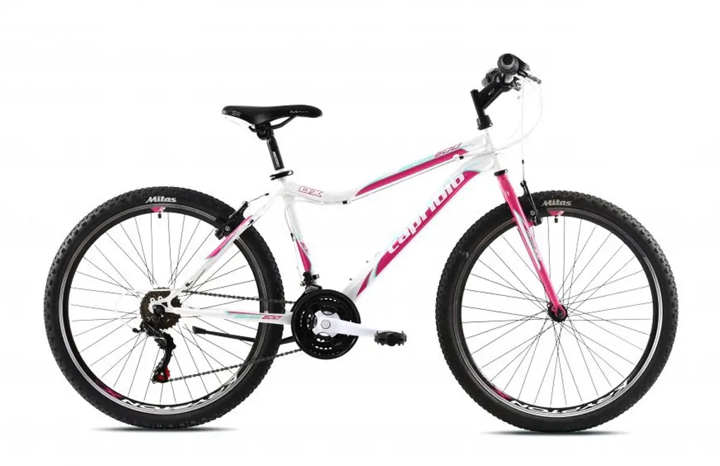 Capriolo Diavolo DX 600 Ženski bicikl, 17/26", Roze-beli