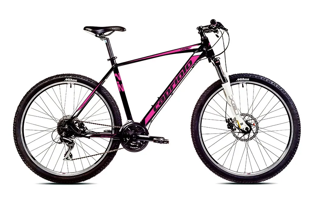 Capriolo Planinski bicikl LEVEL 7.2, 17/27.5'', MTB, Crno-roze