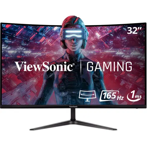 VIEWSONIC Gaming monitor 31.5 VX3218-PC-MHD crni