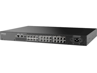 Lenovo DB610S, 8x 16Gb SWL SFPs, 1 PS, Rail Kit