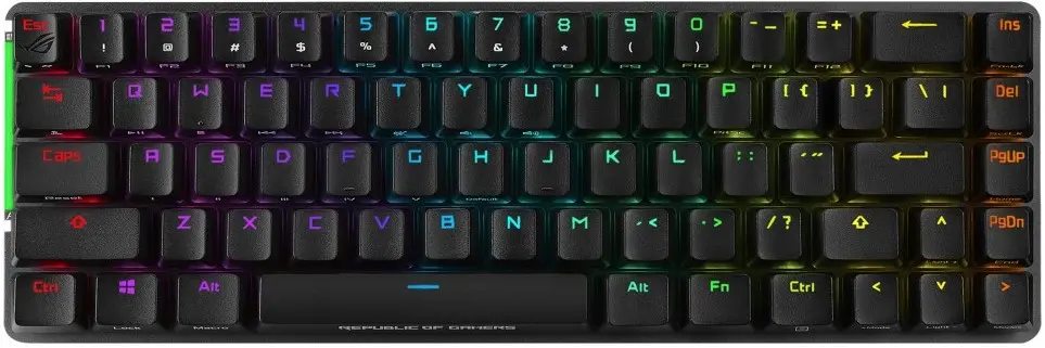 ASUS Bežična gejmerska tastatura ROG FALCHION NX crna