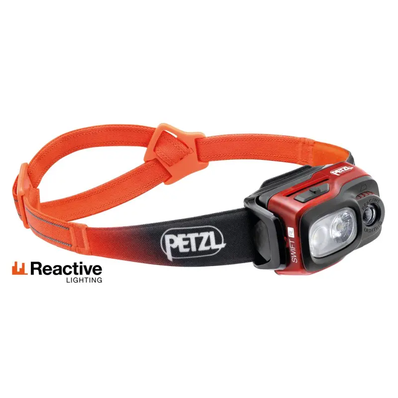 Petzl Swift RL čeona lampa Orange