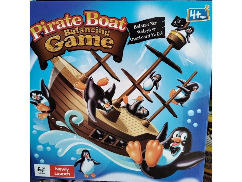 Piratski brod pingvini