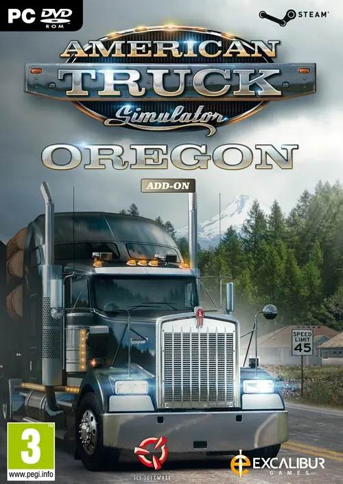 EXCALIBUR GAMES Igrica PC American Truck Simulator Oregon Add-on