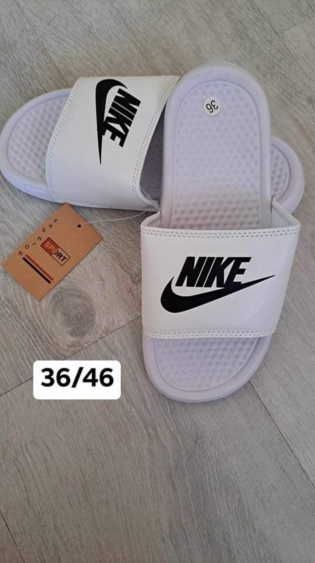 Modne papuče, Adidas, 39