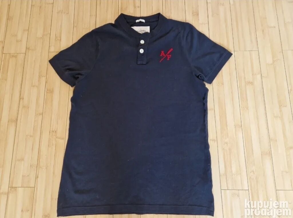 Men's T-shirt Abercrombie Fitch, 2XL (EU 44), bоја - Tamnoplava