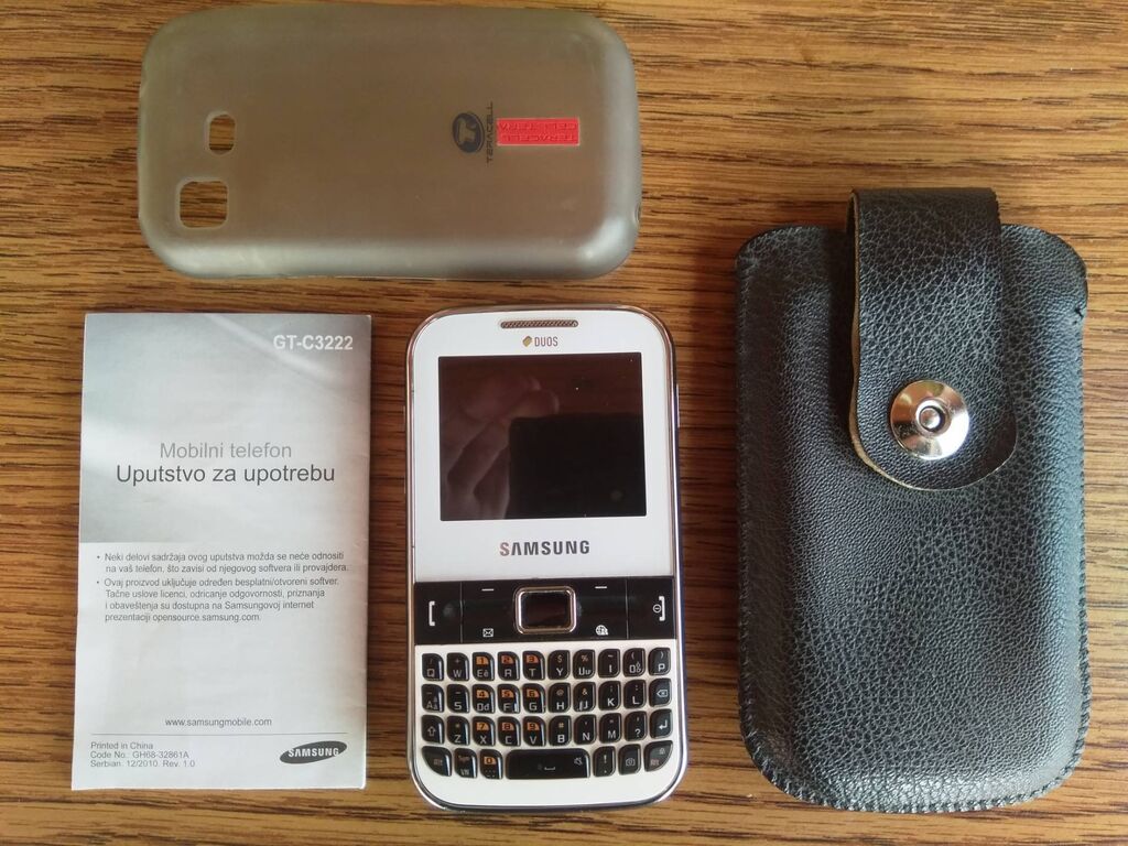 Samsung C3222, bоја - Crna, Dual SIM cards
