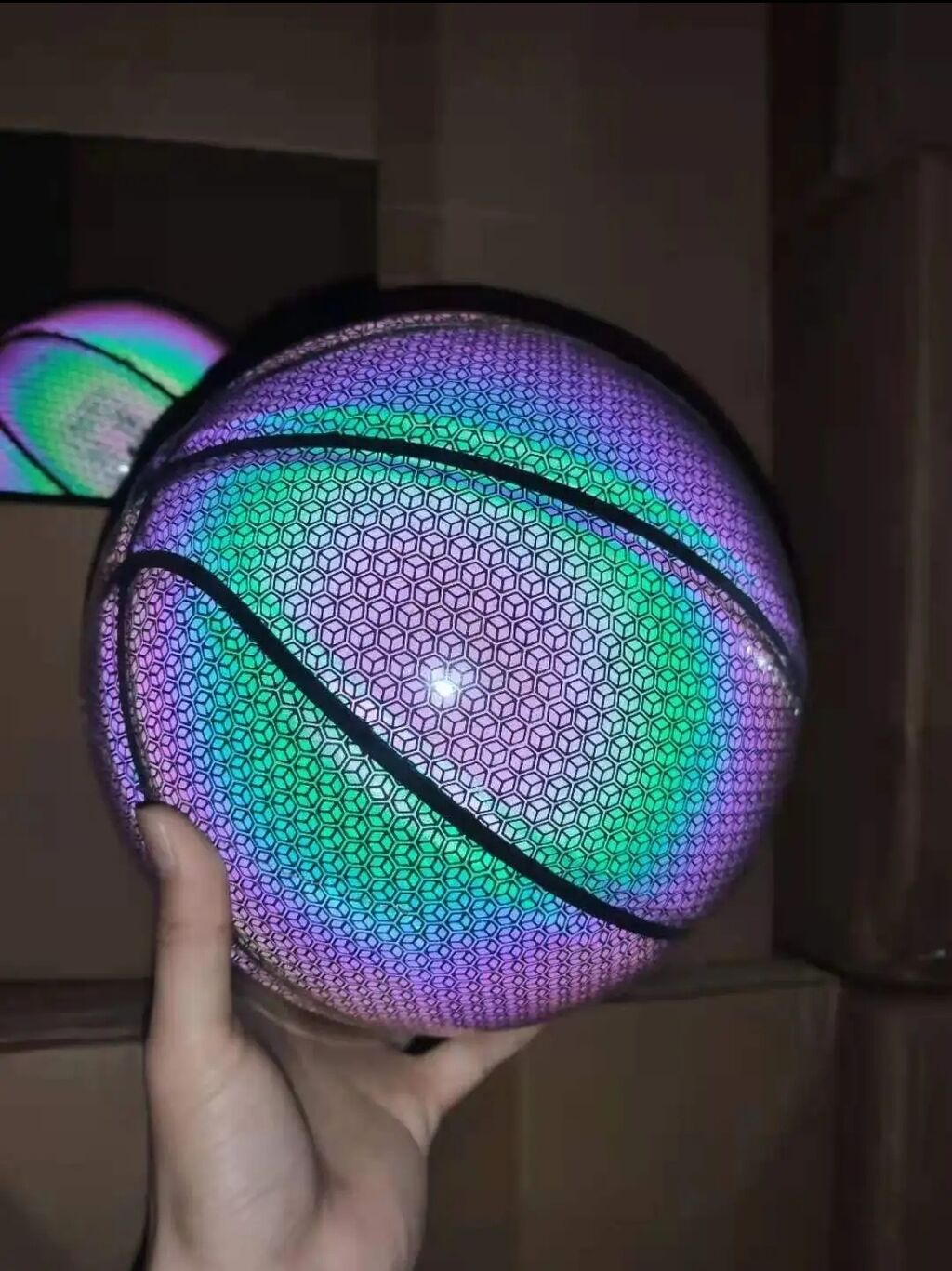 Prava Svetleca lopta za kosarku HOLGRAMSKA Hologramska košarkaška