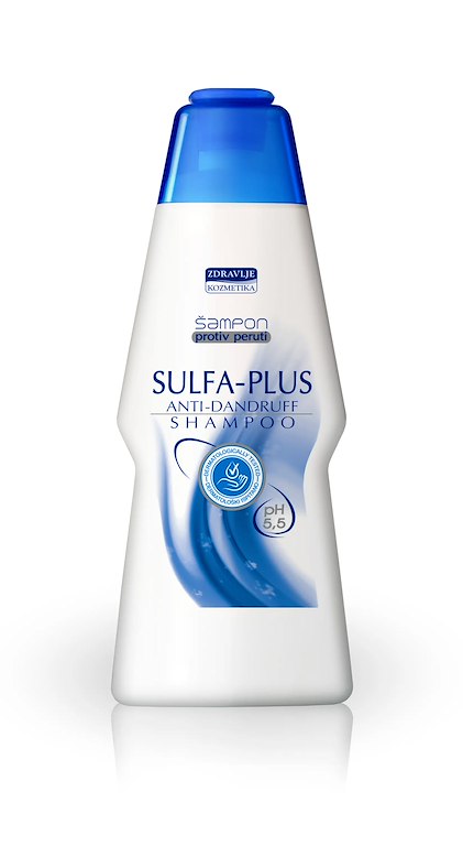 ZDRAVLJE KOZMETIKA Sulfa-Plus Šampon protiv peruti, 200 ml