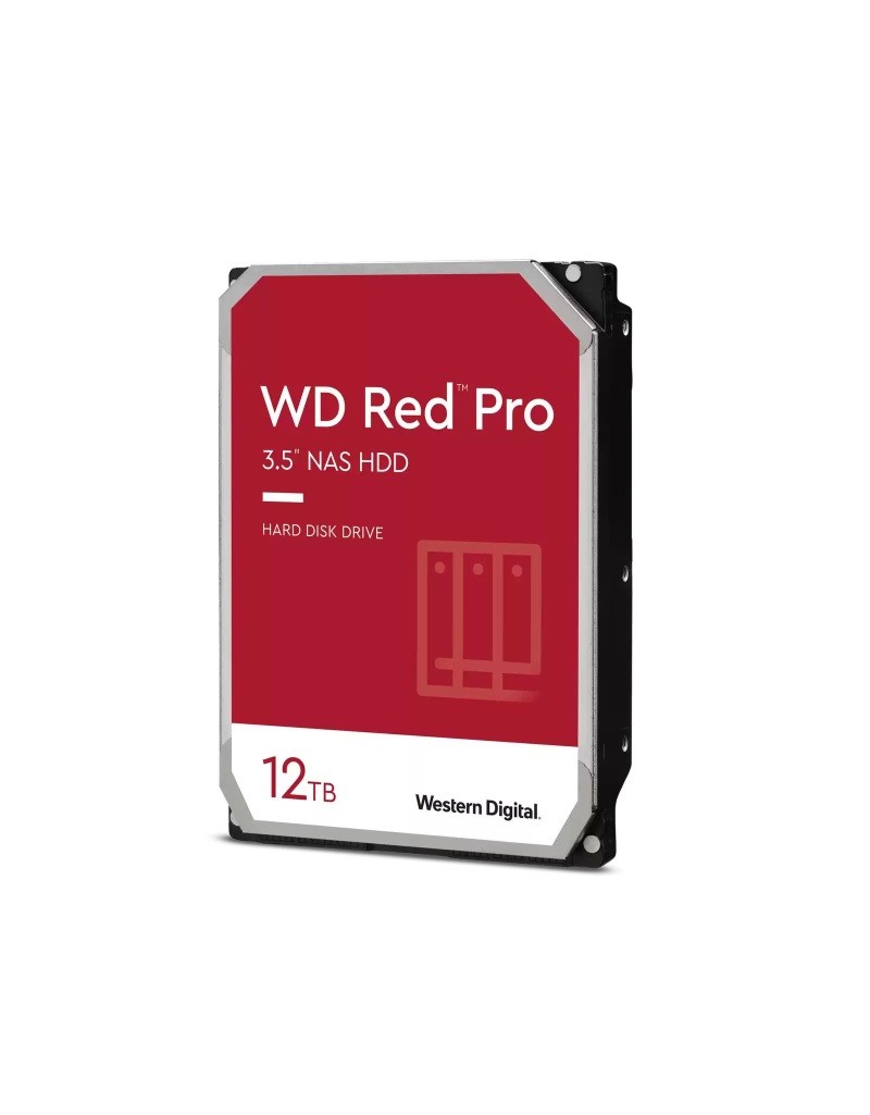 WD 12TB 3.5" SATA III 256MB 7.200rpm WD121KFBX Red Pro hard disk