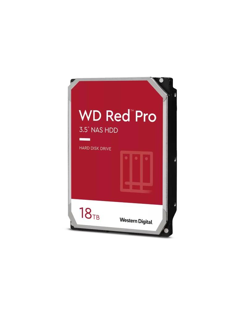WD 18TB 3.5" SATA III 512MB 7.200rpm WD181KFGX Red Pro hard disk