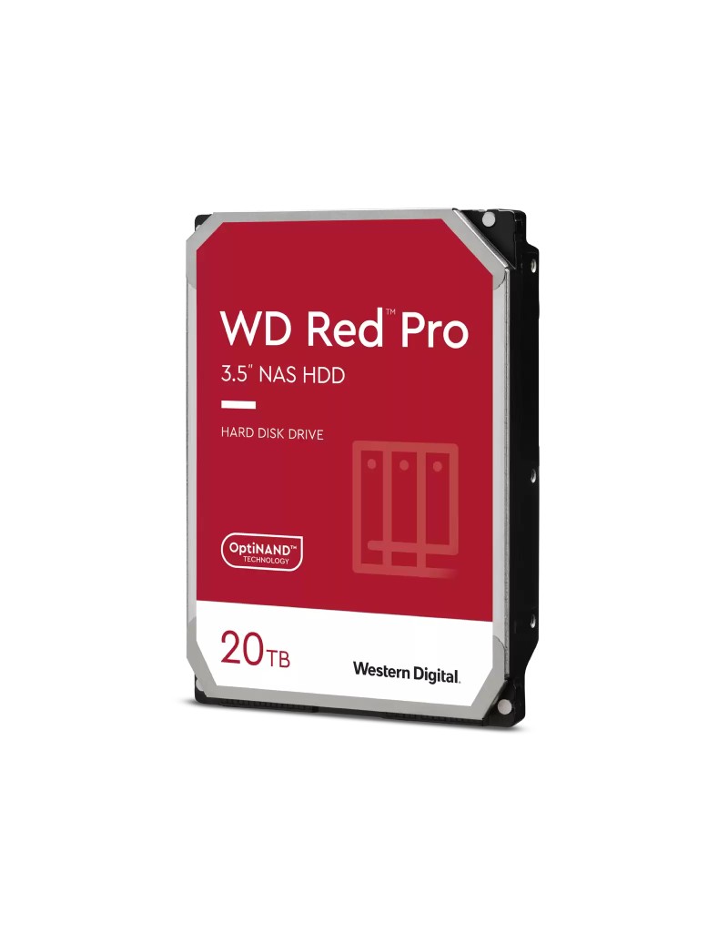 WD 20TB 3.5" SATA III 512MB 7.200 WD201KFGX Red Pro hard disk